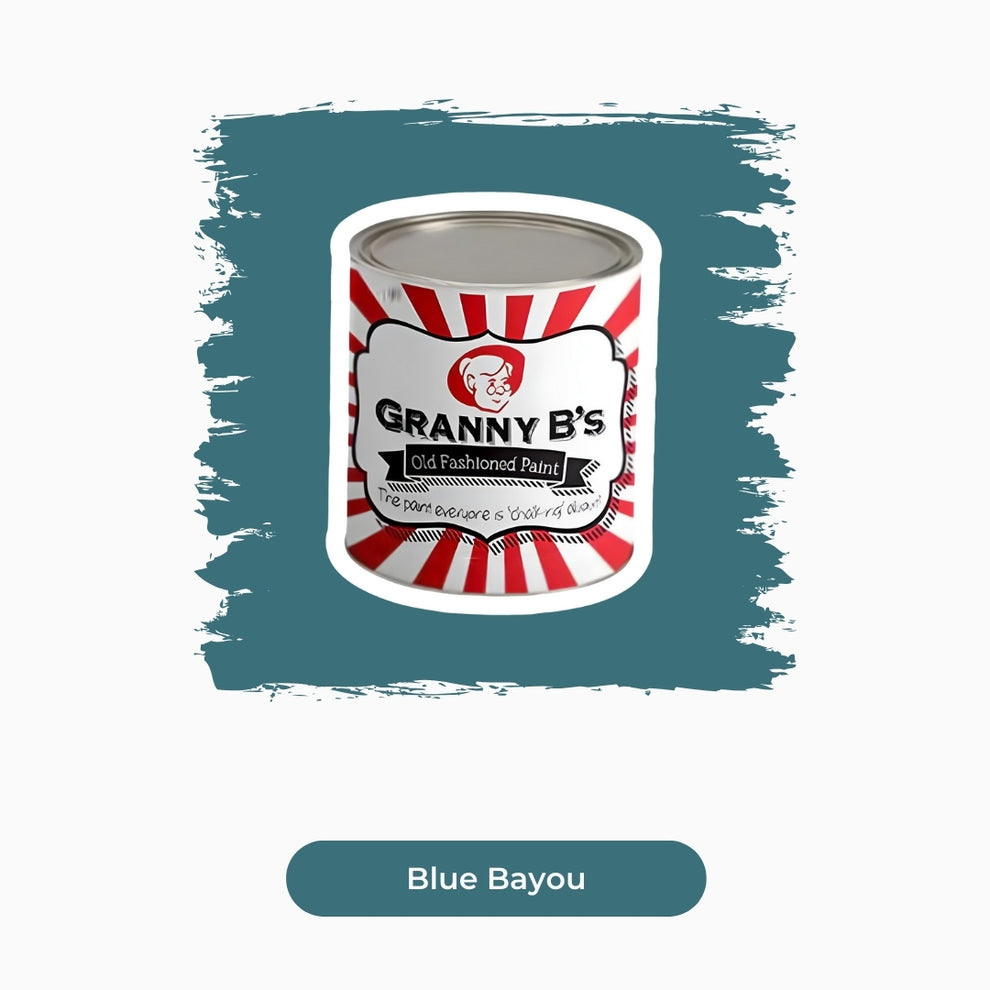 Chalkpaint | Granny B's | Blue Bayou (Turquoise) | Old Fashioned Paint ...