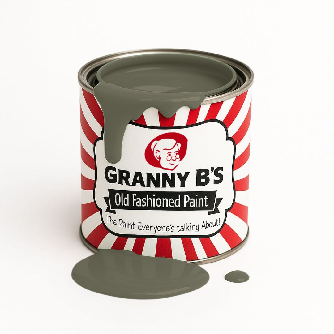 Chalkpaint - Hurricane Grey (Dark Grey) – Granny B's Old Fashioned Paint