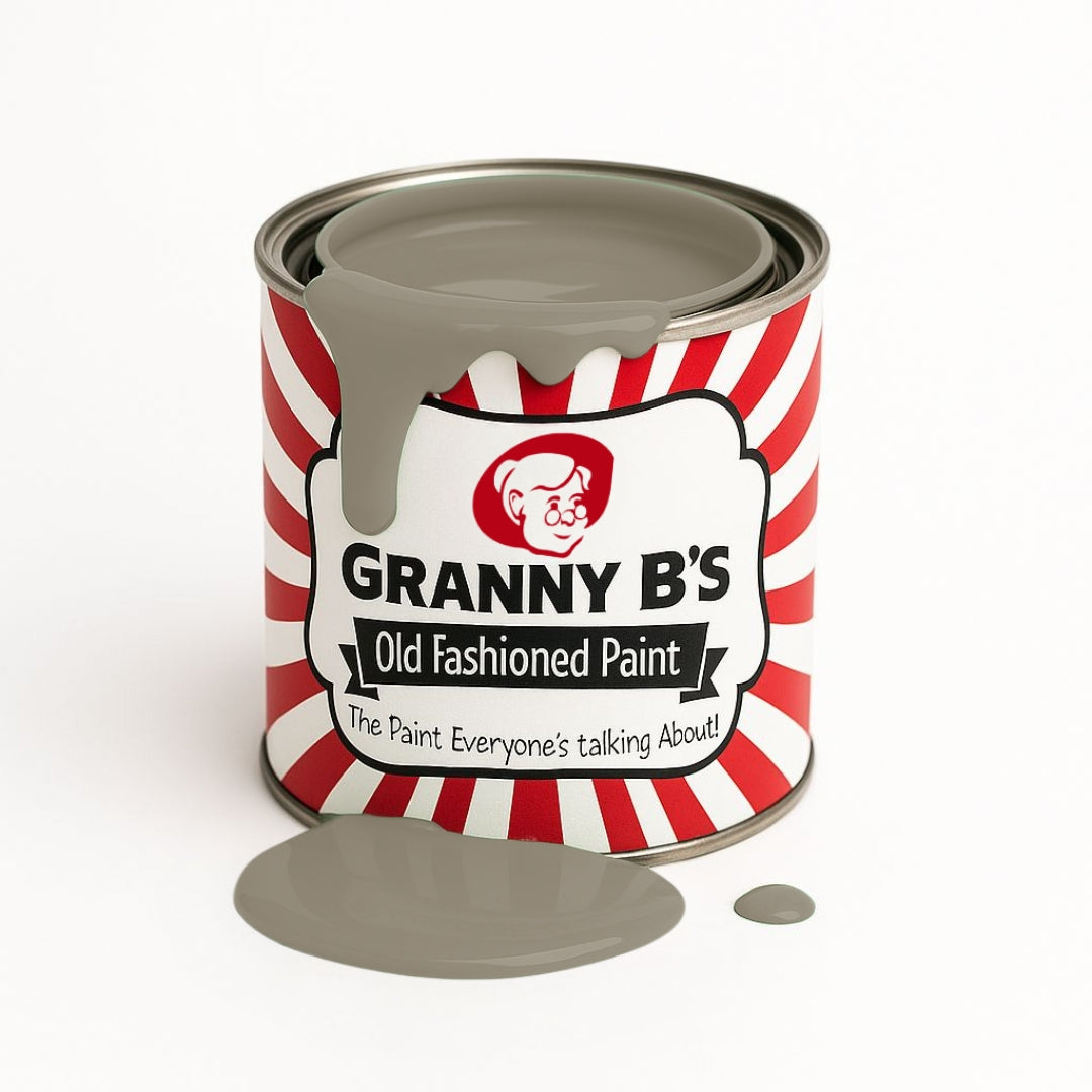 Chalkpaint - Overcast (Mid Grey) – Granny B's Old Fashioned Paint