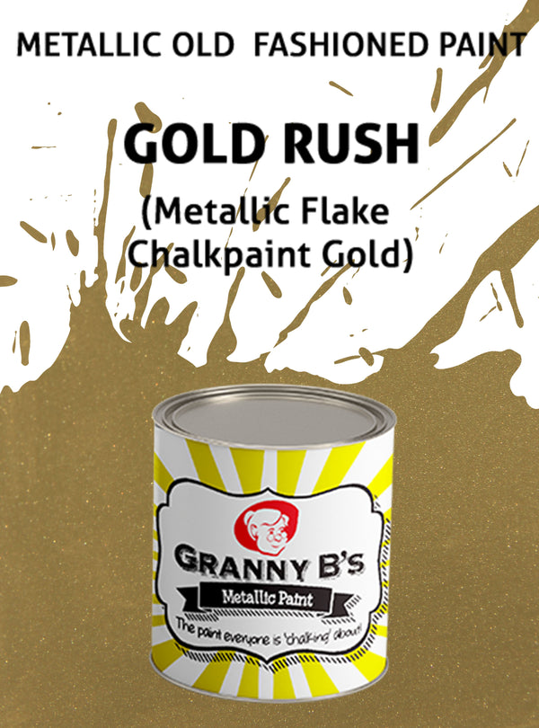 Metallic Chalkpaint | Granny B's | Gold Rush | Old Fashioned Paint ...